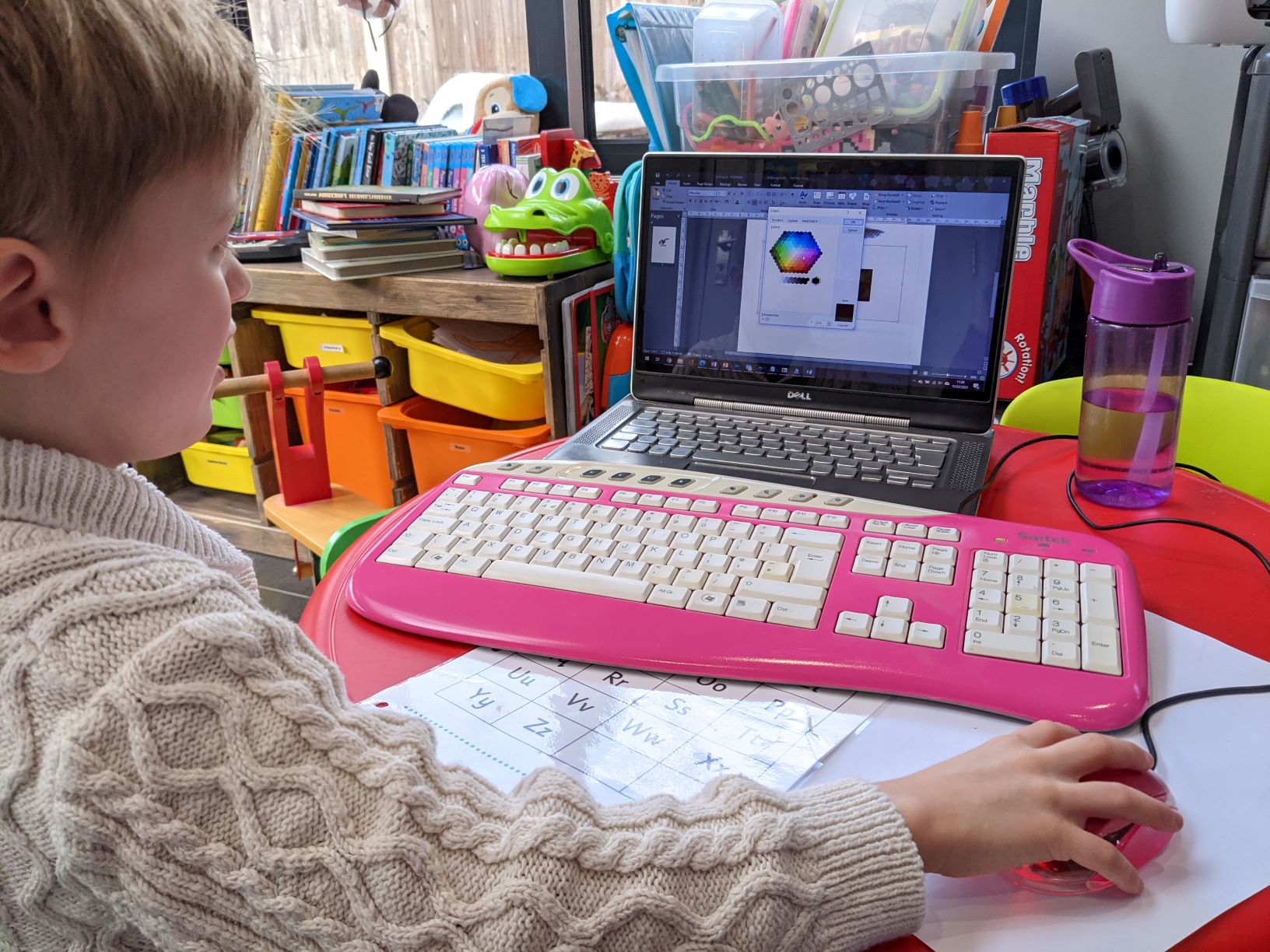 Computing at Home During “Mummy School” – Interactive Classroom.net